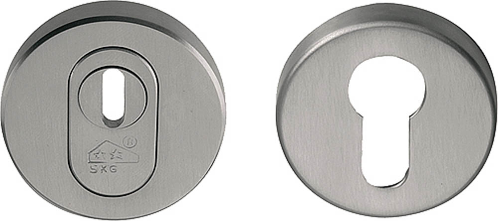 LBVEIL-KT - set of solid security escutcheons with cylinder protection ...