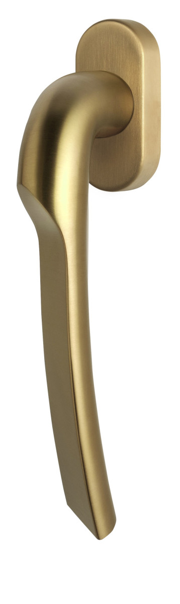 GL102-DK-O - non-locking tilt and turn window handle PVD satin gold ...