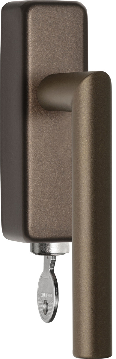 LB2-DKLOCK-O - locking tilt and turn window handle bronze - Formani